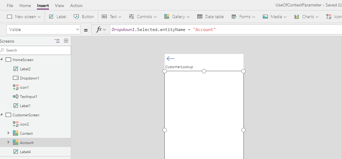 Create Customer Lookup In Powerapps Using Data Context Dynamics 365