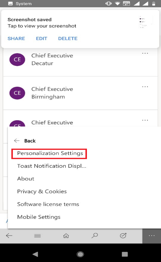 3set The Number Of Records Displayed Per Page In Dynamics 365 App For Mobile And Tablet