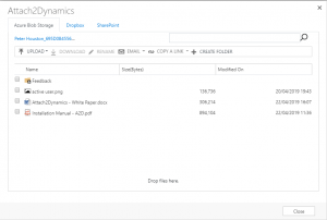 New Release of Attach2Dynamics – Support for Azure Blob Storage & Move/Copy Sales Literature ...