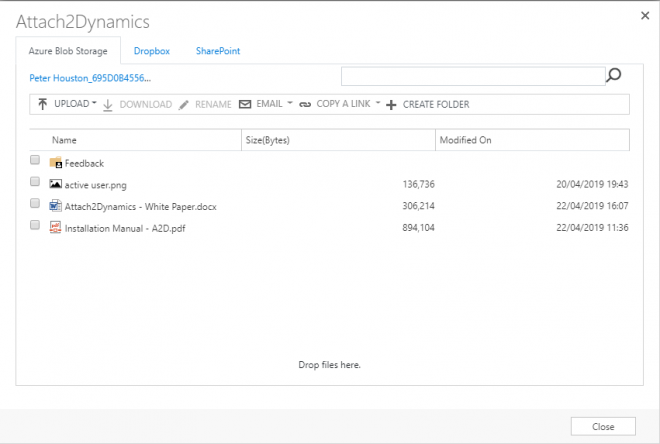 New Release of Attach2Dynamics – Support for Azure Blob Storage & Move/Copy Sales Literature ...