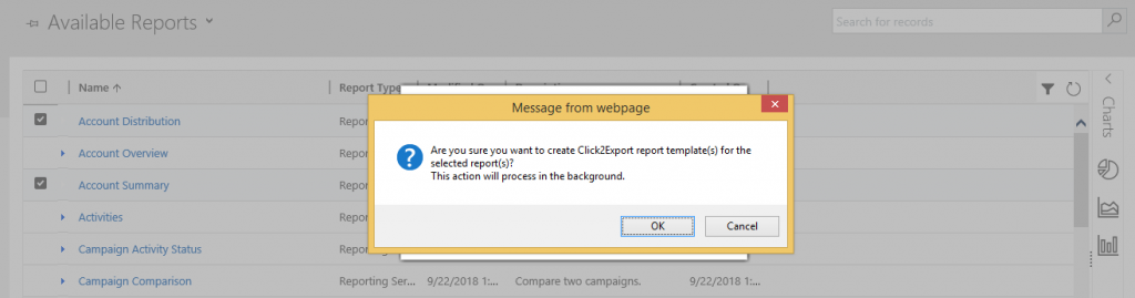 Configuring Click2export Crm Report Templates Microsoft Dynamics 365 Crm Tips And Tricks