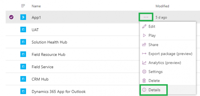 Open Powerapps From Inside Dynamics 365 Crm Microsoft Dynamics 365
