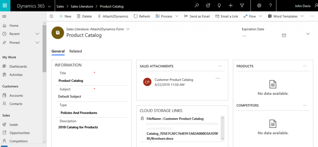 New Release Of Attach2dynamics Support For Azure Blob Storage And Movecopy Sales Literature