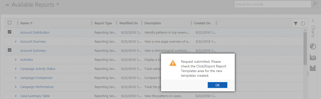 Configuring Click2export Crm Report Templates Microsoft Dynamics 365 Crm Tips And Tricks