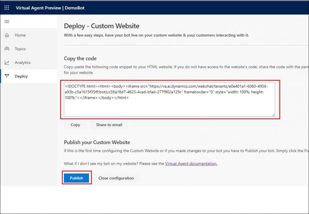 Create Chatbot Using Dynamics 365 Virtual Agent For Your Customers