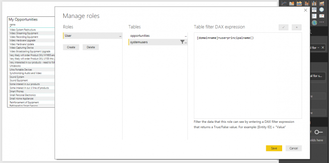 How to generate Power BI report based on logged-in user in Dynamics 365 ... How to generate Power BI report based on logged-in user in Dynamics 365 ...