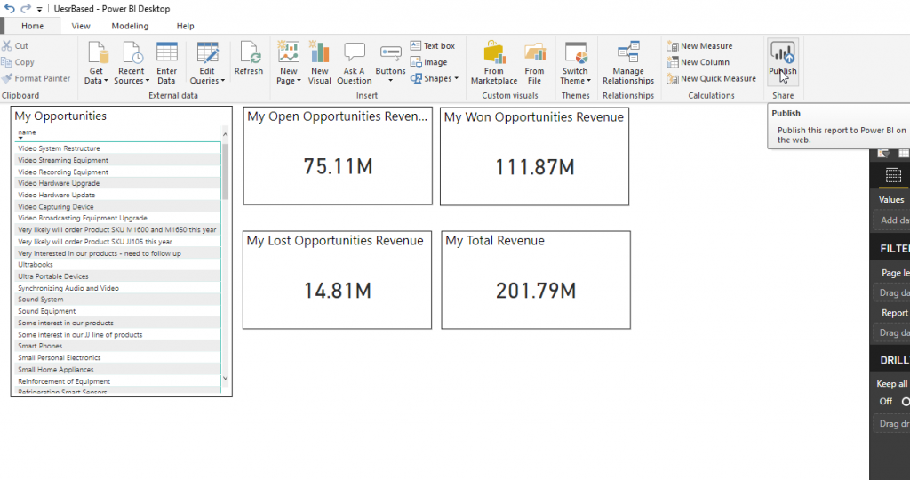 How to generate Power BI report based on logged-in user in Dynamics 365 ...