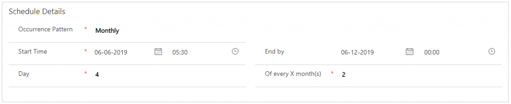 Click2Export Schedule Reports Configuration - Microsoft Dynamics 365 CRM Tips and Tricks