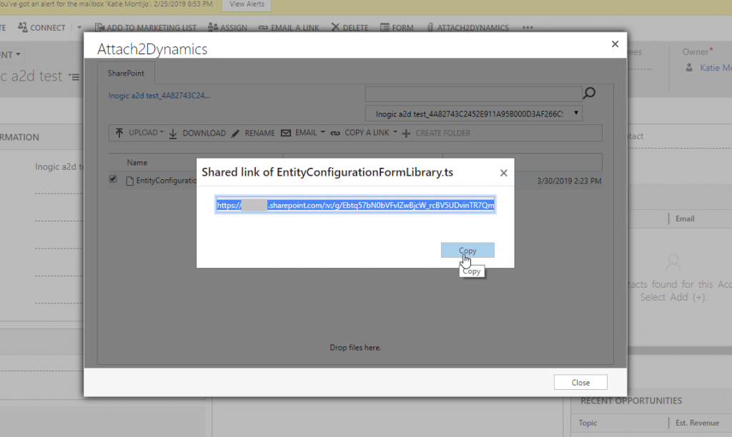 Attach2Dynamics tricks – Unable to create anonymous link of file in SharePoint within Dynamics ...