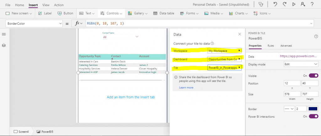 Integrating PowerApps and Power BI to build Multifaceted Apps ...