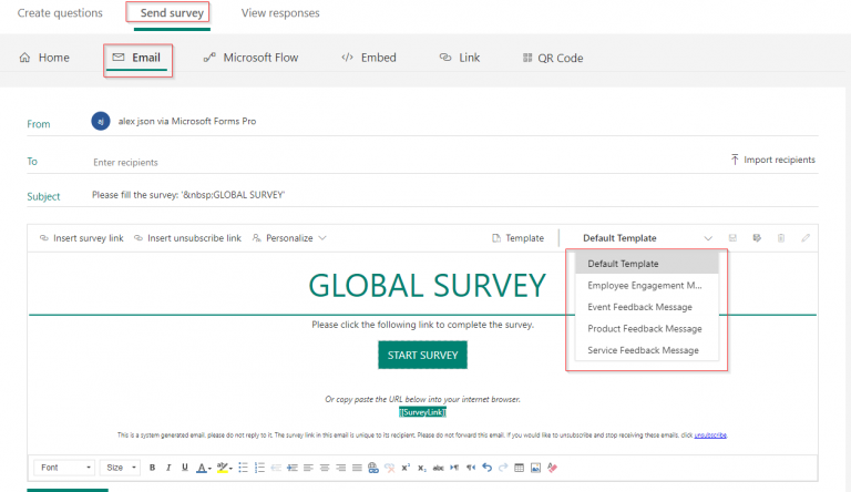 Send and Store Survey Responses in Dynamics 365 CRM using Microsoft Forms Pro - Microsoft ...