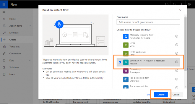 How to run Microsoft Flow through Custom Ribbon Button using http request - Microsoft Dynamics ...