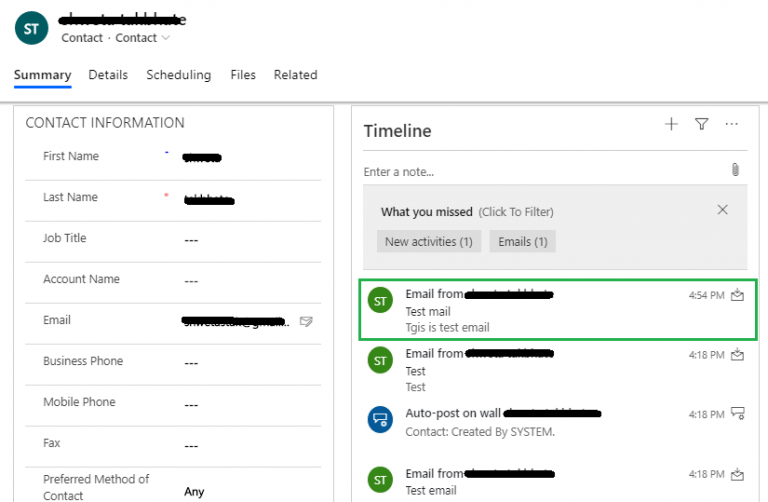 Auto Capturing Emails In Dynamics 365 Crm Microsoft Dynamics 365 Crm