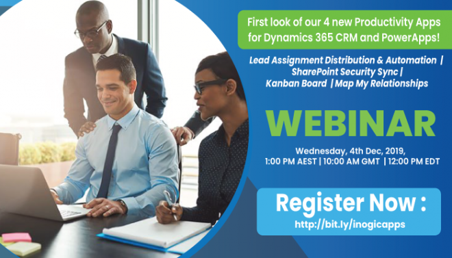 Webinar: First look of our 4 new Productivity Apps for Dynamics 365 CRM ...