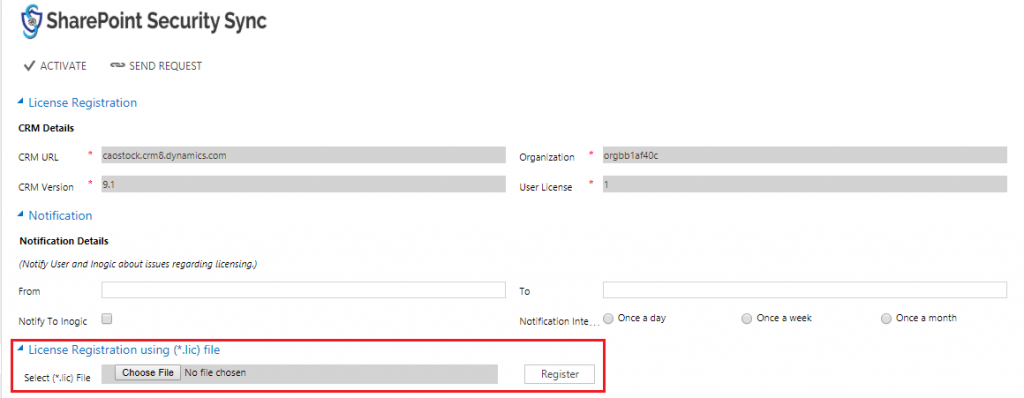 License Registration using license file - Microsoft Dynamics 365 CRM ...