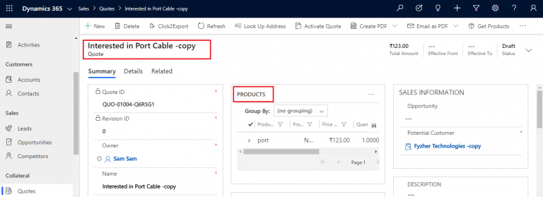 1-Click to deep clone Dynamics 365 CRM records with hierarchical relationships - Microsoft ...