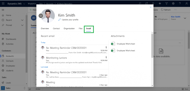 How to view Contact and Owner details in Dynamics 365 CRM record ...