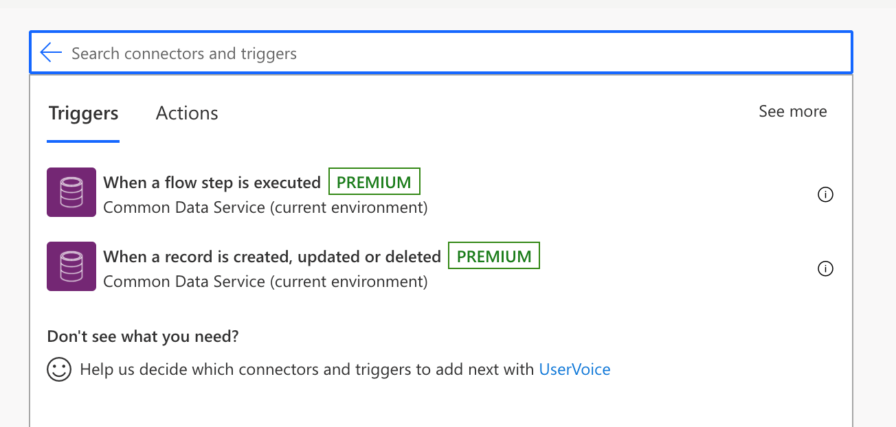 Microsoft Power Automate Flow Trigger Conditions CDS Filter