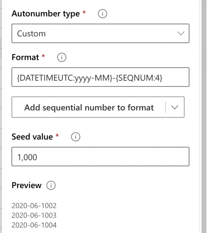 Option to change Data type to AutoNumber for existing Text fields now available with the new ...