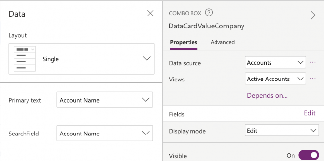 Working With Complex Data Types In Canvas Apps Using Common Data Service Current Connector