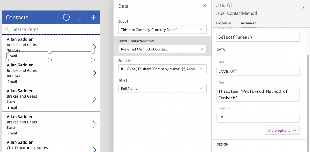 Working With Optionsets And Multi Select Optionsets In Canvas Apps Using Common Data Service