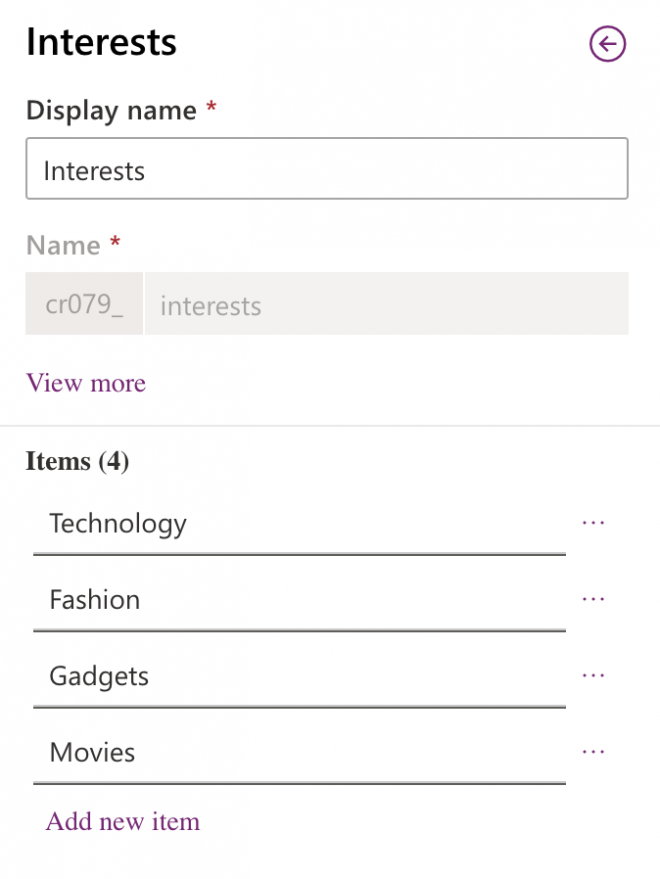 Working With Optionsets And Multi Select Optionsets In Canvas Apps Using Common Data Service