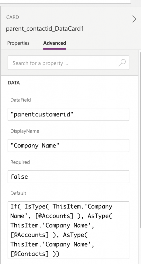 Working With Complex Data Types In Canvas Apps Using Common Data Service Current Connector