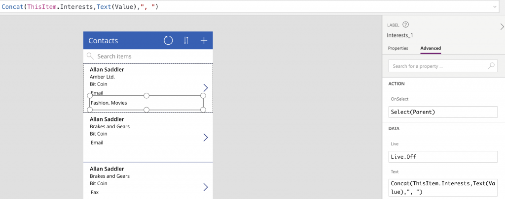 Working With Optionsets And Multi Select Optionsets In Canvas Apps Using Common Data Service