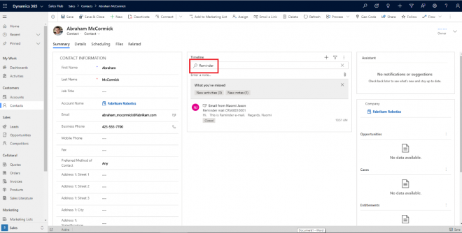Explore the New 2020 Release Wave 1 Timeline Panel Enhancements in ...
