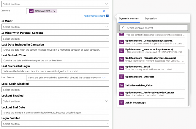 Working With Optionsets And Multi Select Optionsets In Canvas Apps Using Common Data Service