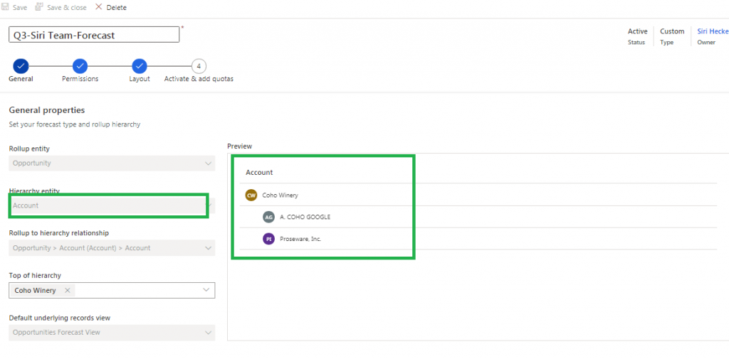 How To Do Sales Forecast Projection In Dynamics 365 Crm Using Trend Charts And Flow Snapshots