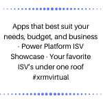 Apps that best suit your needs, budget, and business – Power Platform ...