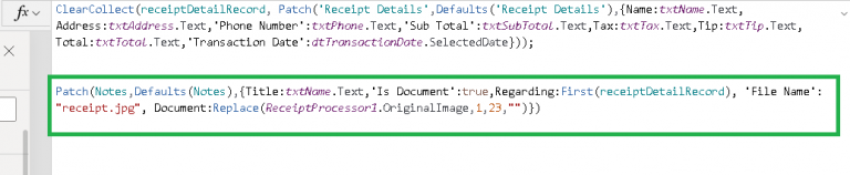 How to use Receipt Processor AI Builder in Canvas App - Microsoft Dynamics 365 CRM Tips and Tricks