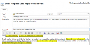 Power Automate: Send an email using the Email Template
