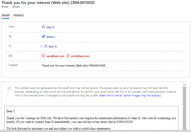 Power Automate Email Templates