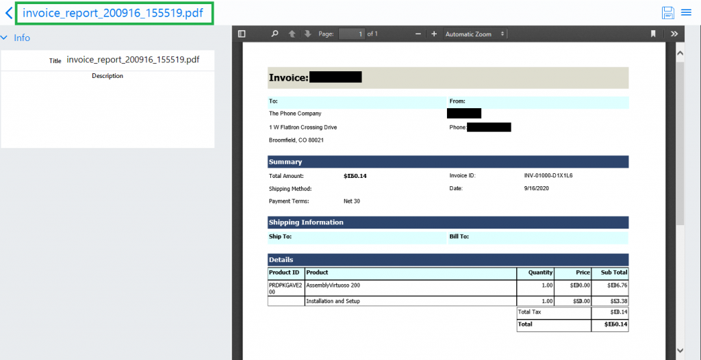 How To Add Dynamics365 Report In Notes Of The Current Entity Record In Resco Mobile App
