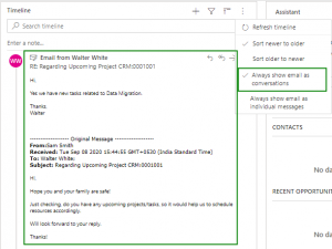 Configure new Timeline features in Dynamics 365 CE - Microsoft Dynamics ...