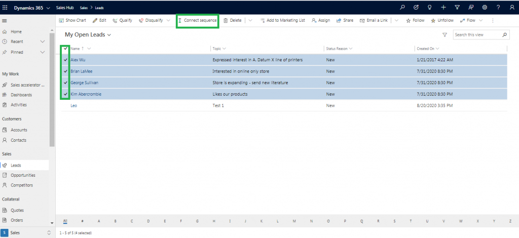 How To Use Sales Accelerator Preview Feature In Dynamics 365 Ce Microsoft Dynamics 365 Crm
