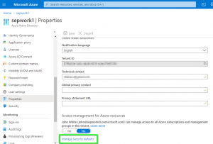 How to get rid of More information required screen after spinning up a ...