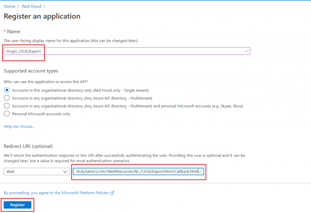 C2E Azure Active Directory App - Microsoft Dynamics 365 CRM Tips and Tricks