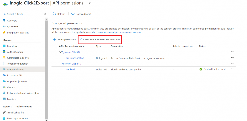 C2E Azure Active Directory App - Microsoft Dynamics 365 CRM Tips and Tricks