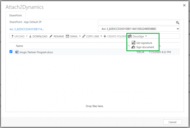 SharePoint Security Sync + DocuSign integration within Dynamics 365 CRM ...