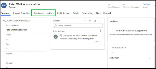 Use of Dynamics 365 CRM Field Service features – Functional Locations ...