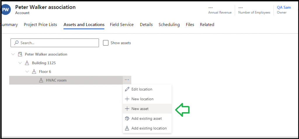 Use of Dynamics 365 CRM Field Service features – Functional Locations ...