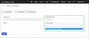 Use of JSON Type Web Templates in PowerApps Portals - Microsoft ...