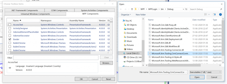 Using XRM Tooling Login Control in your WPF Applications - Microsoft Dynamics 365 CRM Tips and ...