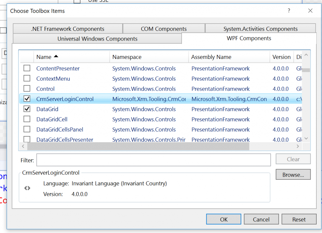 Using XRM Tooling Login Control in your WPF Applications - Microsoft ...