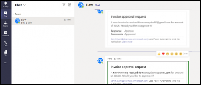 Invoice Approval Process Using Microsoft Teams and AI Model – Part 1 ...