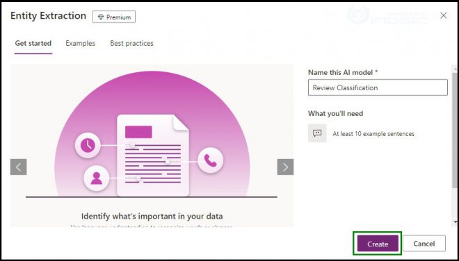 2 Create An Entity Extraction Model With Custom Entities Microsoft Dynamics 365 Crm Tips And