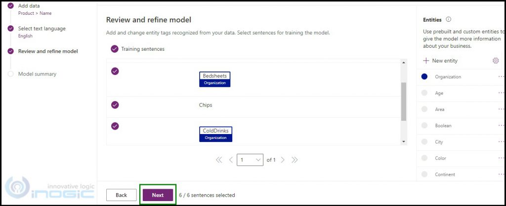 Using Entity Extraction Ai Model Within Dynamics 365 Crm Power Apps 7101